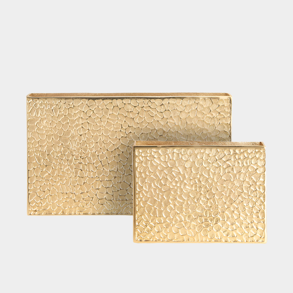 Sabi Gold Vases: Set of 2