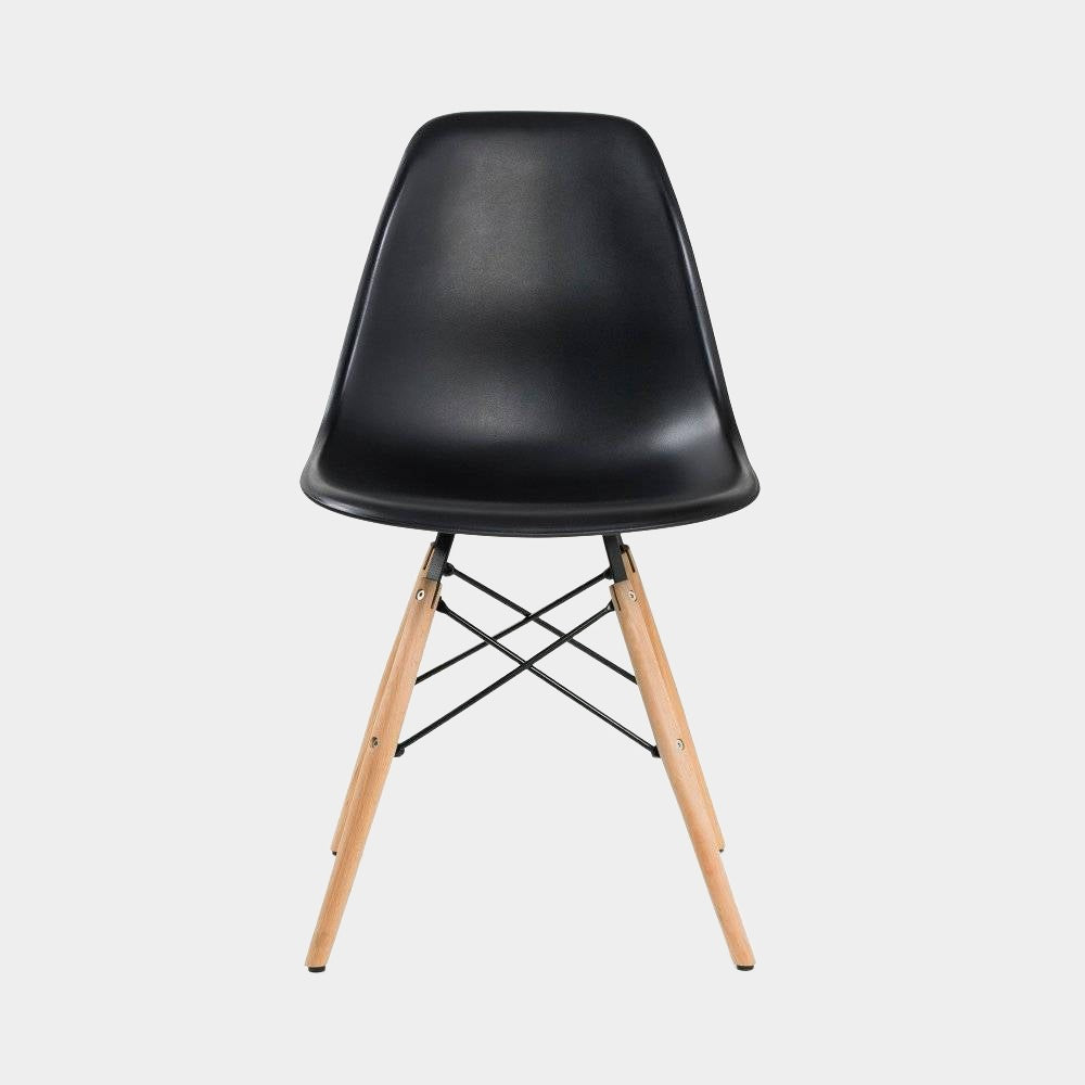 Eames Eiffel Dining Chair (Natural Base)