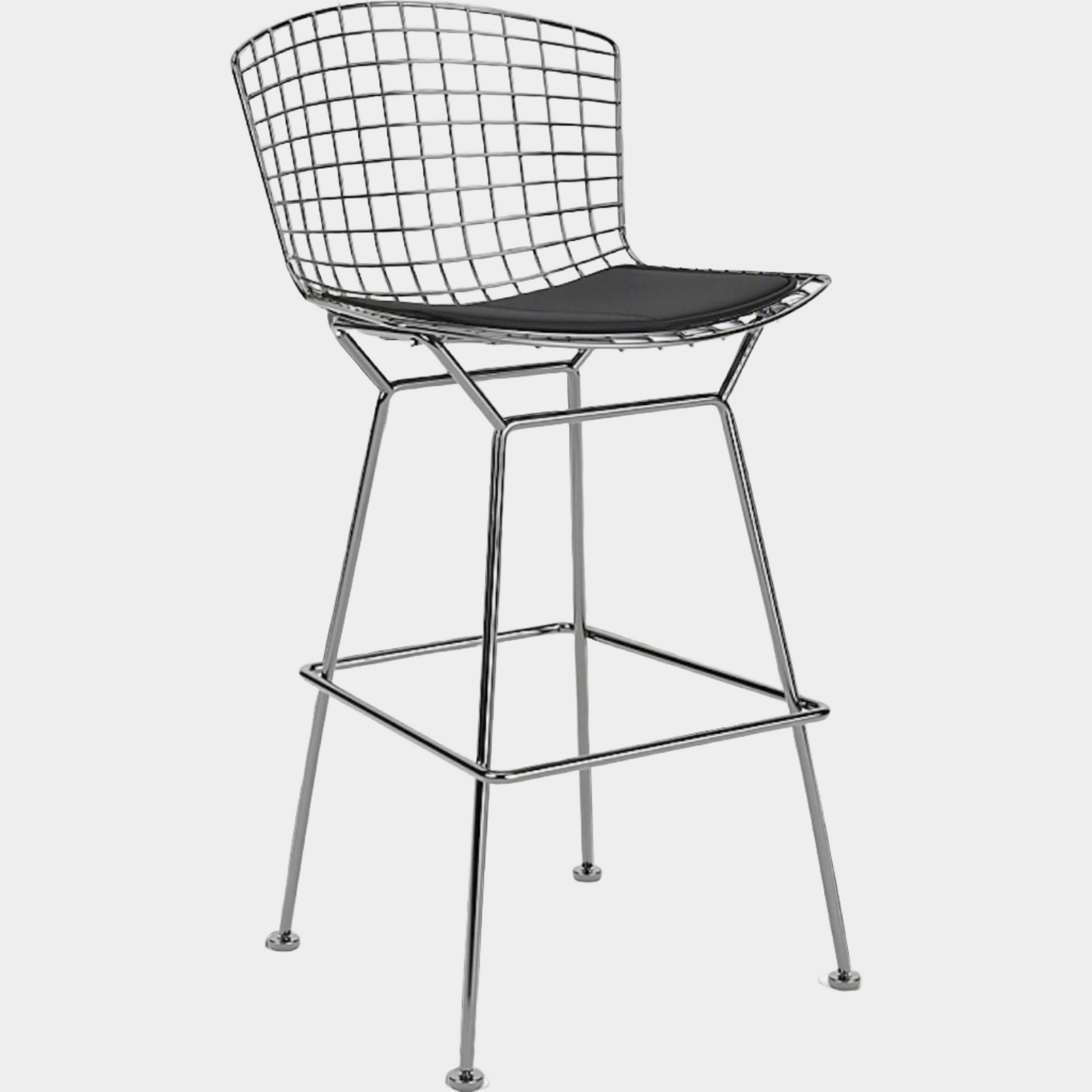 Bertoia Stool - Metal Seat with Chrome or Gold Legs | HCD Furniture